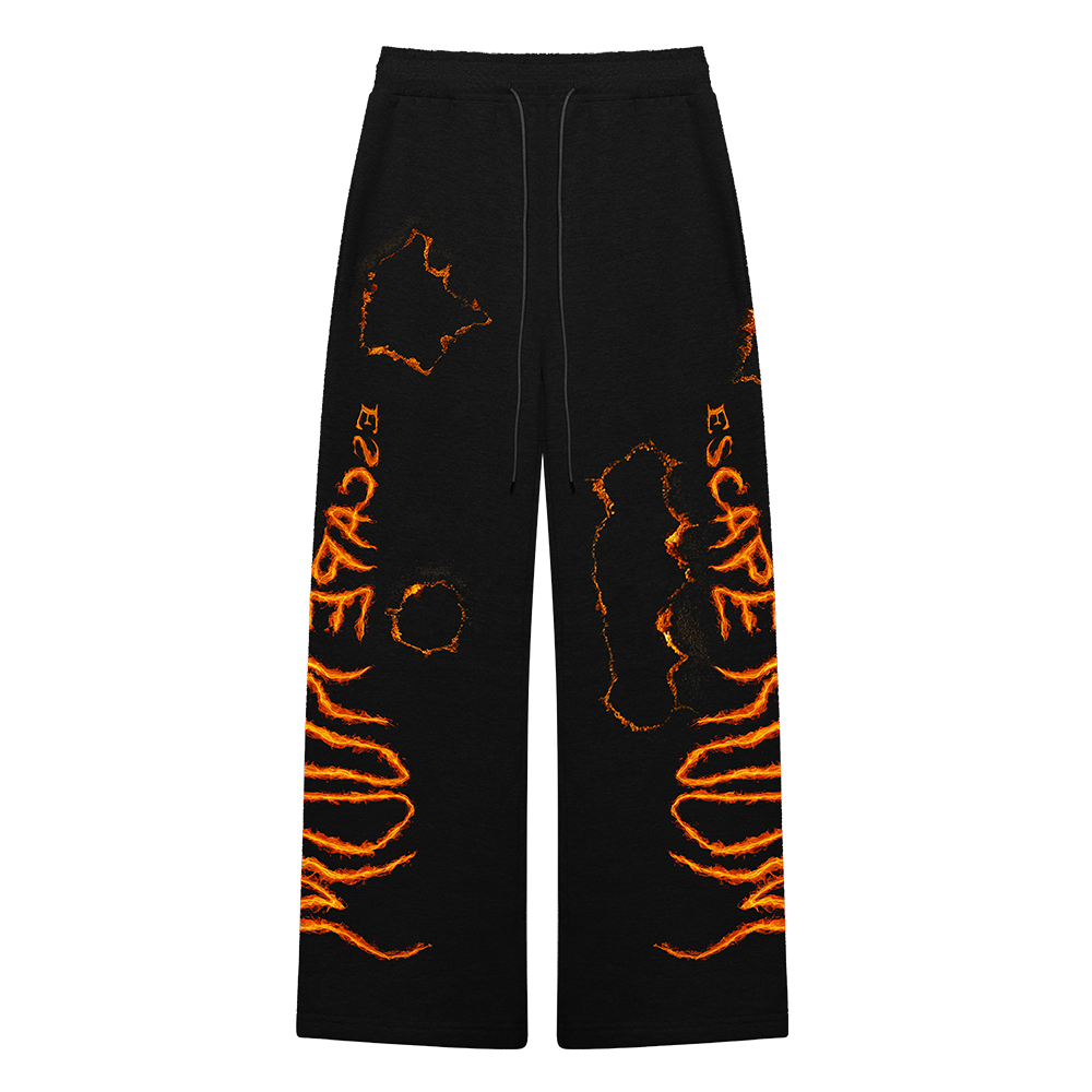 Fire Pistols Sweatpants In Black - Def Jam | Official Store