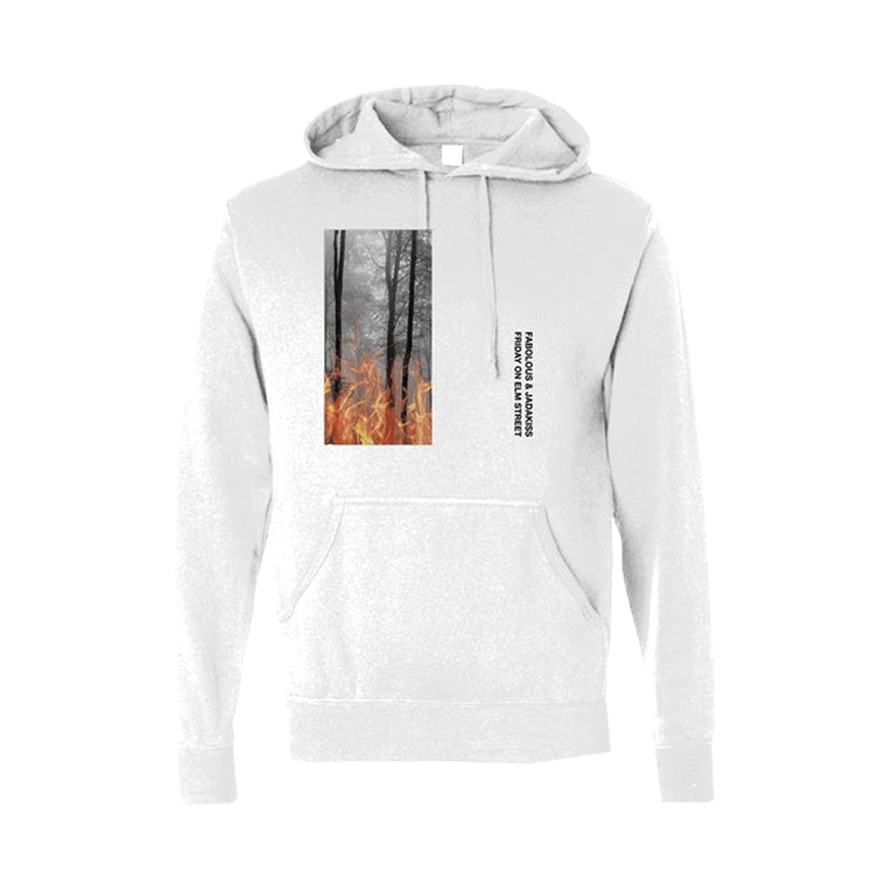 Fabolous & Jadakiss: Album Art Hoodie White - Def Jam | Official Store