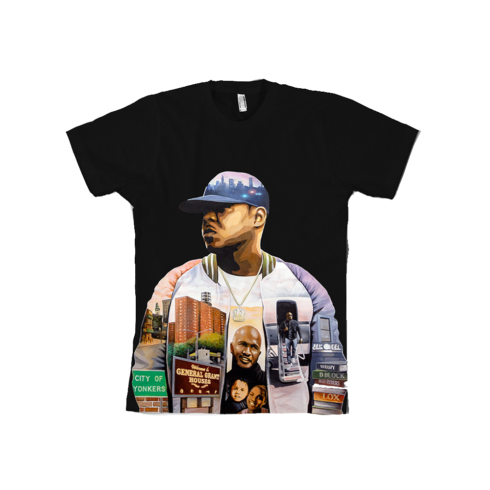 Jadakiss: Album Art Black T-Shirt - Def Jam | Official Store